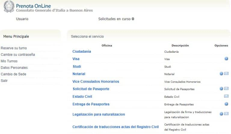 Consulado Italiano de Buenos Aires | Ciudadania Italiana